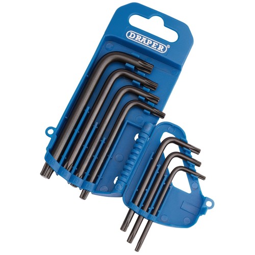 Draper Torx Étoile Clé Set 7 Pièce Emballé Dans Plastique Support T10 ...