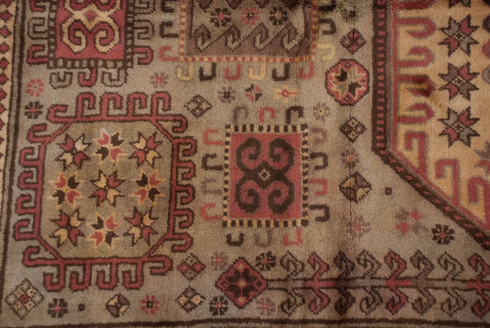 RRA 6x9 vintage Siberian Caucasian Rug Light Blue 27494 | eBay