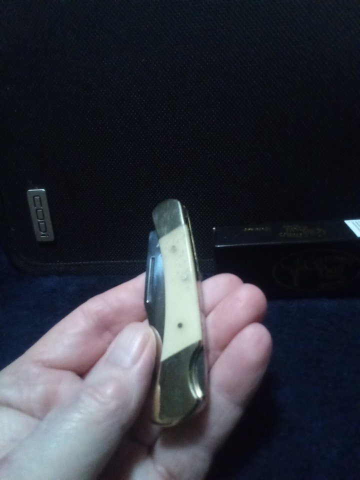 GERMAN BULL POCKET KNIFE #GB-110WSB NEW IN BOX MADE IN GERMANY SMOOTH ...