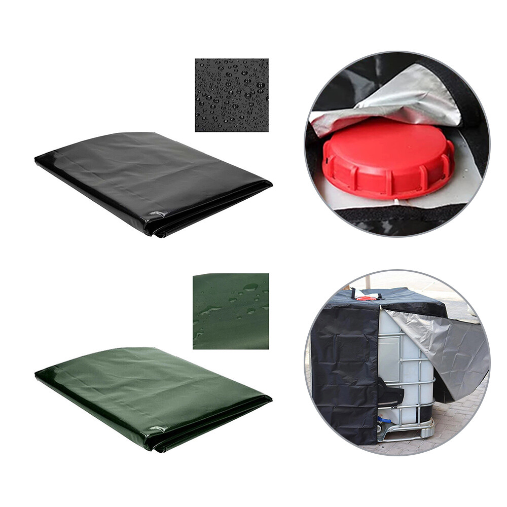 1000L IBC Container Cover Rainwater Water Tank UV Protection Film Hood ...