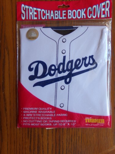 LOS ANGELES DODGERS MLB "Lincensed Stretchabled Book Covers" LOT OF 6 ...