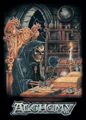 Poster Alchemy Black Rose Skeleton | eBay