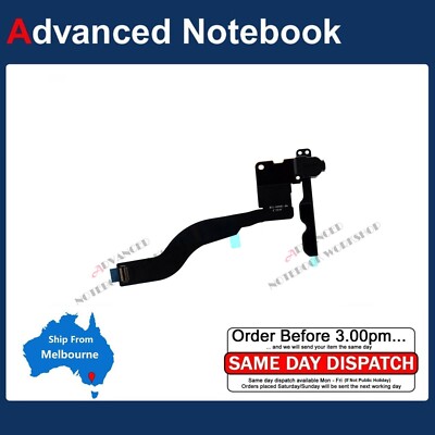 Audio Microphone Jack Cable for Macbook Air 13" A1932 2018 821-02091-06 ...