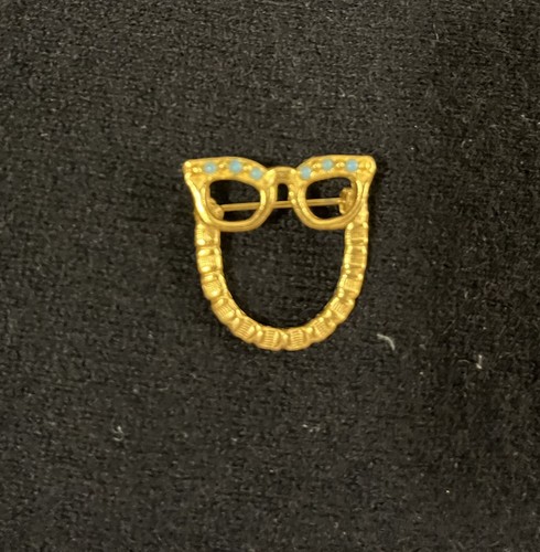 Eyeglass Holder Pin, nicely detailed, Vintage | eBay