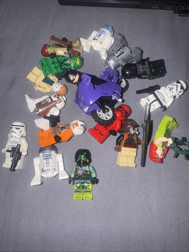 Random LEGO Minifigure Lot 16 Minifigures | eBay