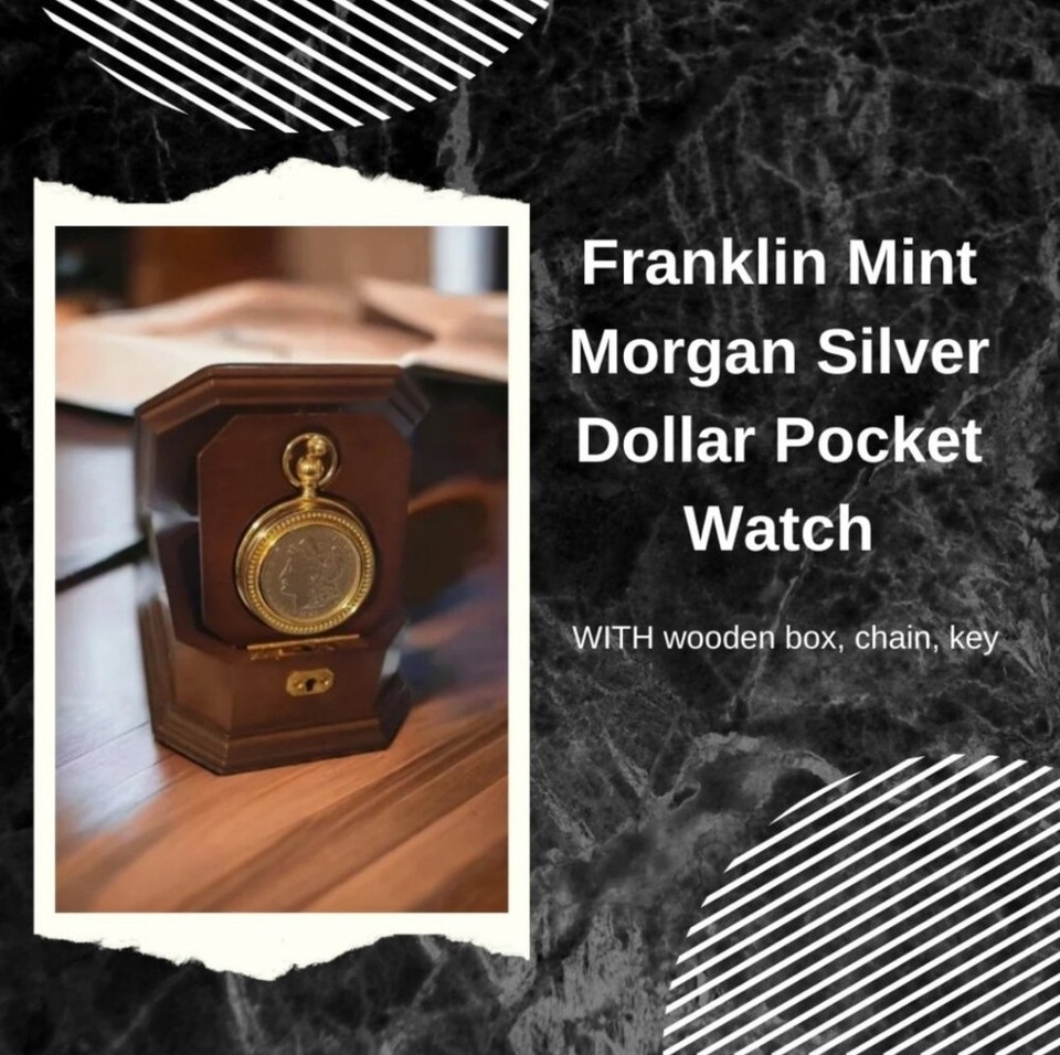 LIMITED EDITION 1921 Franklin Mint Morgan Silver Dollar Collector ...