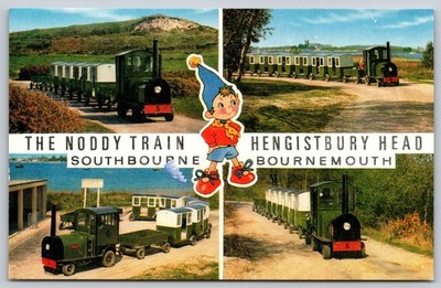 The Noddy Train Hengistbury Head Southbourne Bournemouth Postcard C338 ...