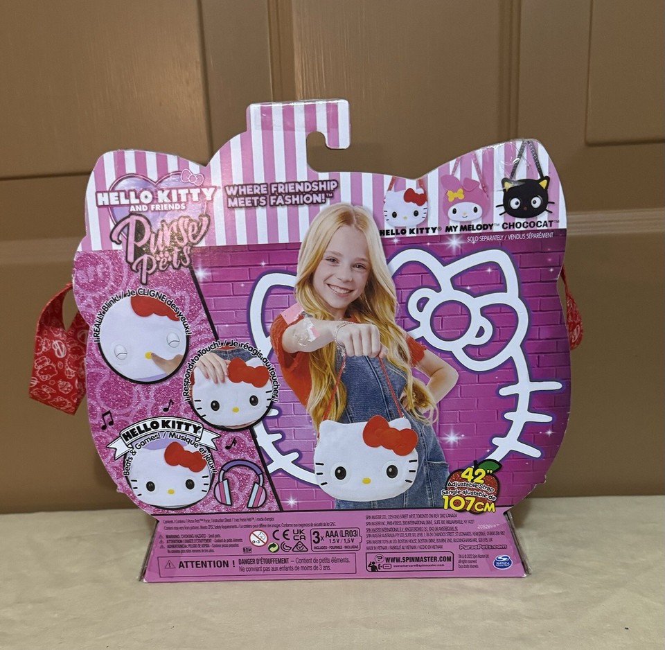 NEW in box Hello Kitty And Friends Purse Pets 30+ Sounds And Eye ...