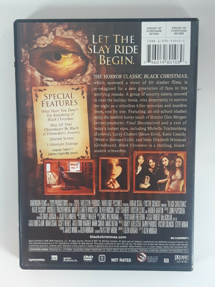 Horror DVDs Thriller Slasher Cult Scary Gory Movies **You Pick** **Read ...