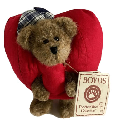 Boyds Peeker Bear Red Apple Teddybear Plush Fritter Appleton HTF | eBay
