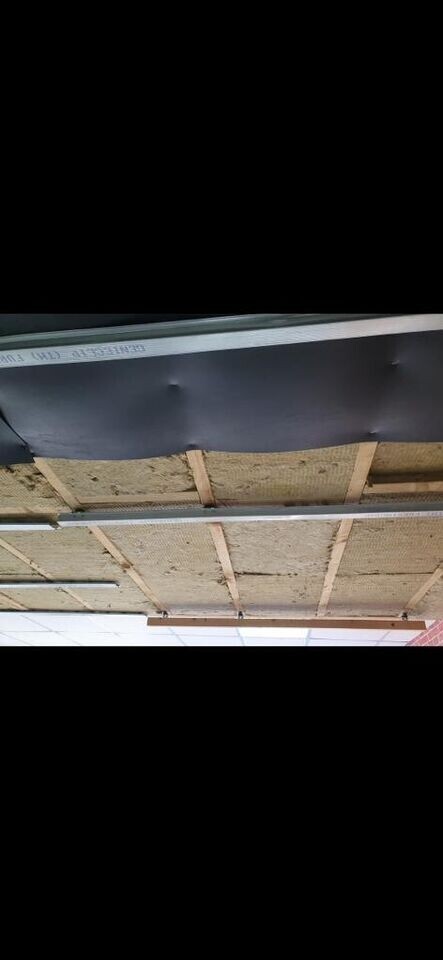 Mass Loaded Vinyl MLV100 Acoustic Membrane Soundproofing Walls Floors ...