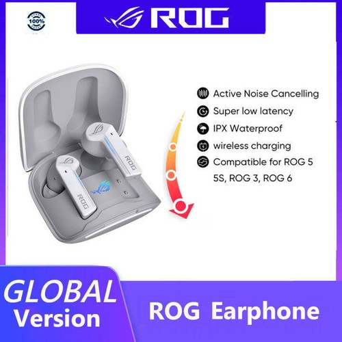 Original ASUS ROG TWS Earphone Wireless Bluetooth Headset For ROG 8 Pro ...
