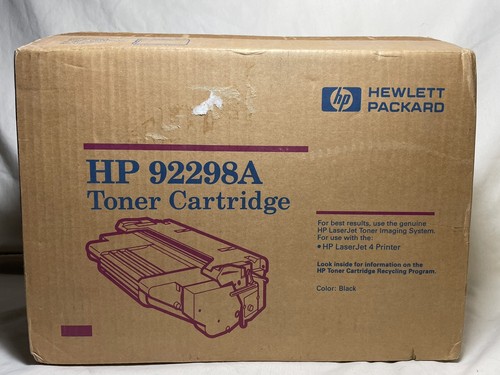 HP 98A (92298A) Black Toner Cartridge For Laser Jet 4 Printer ...