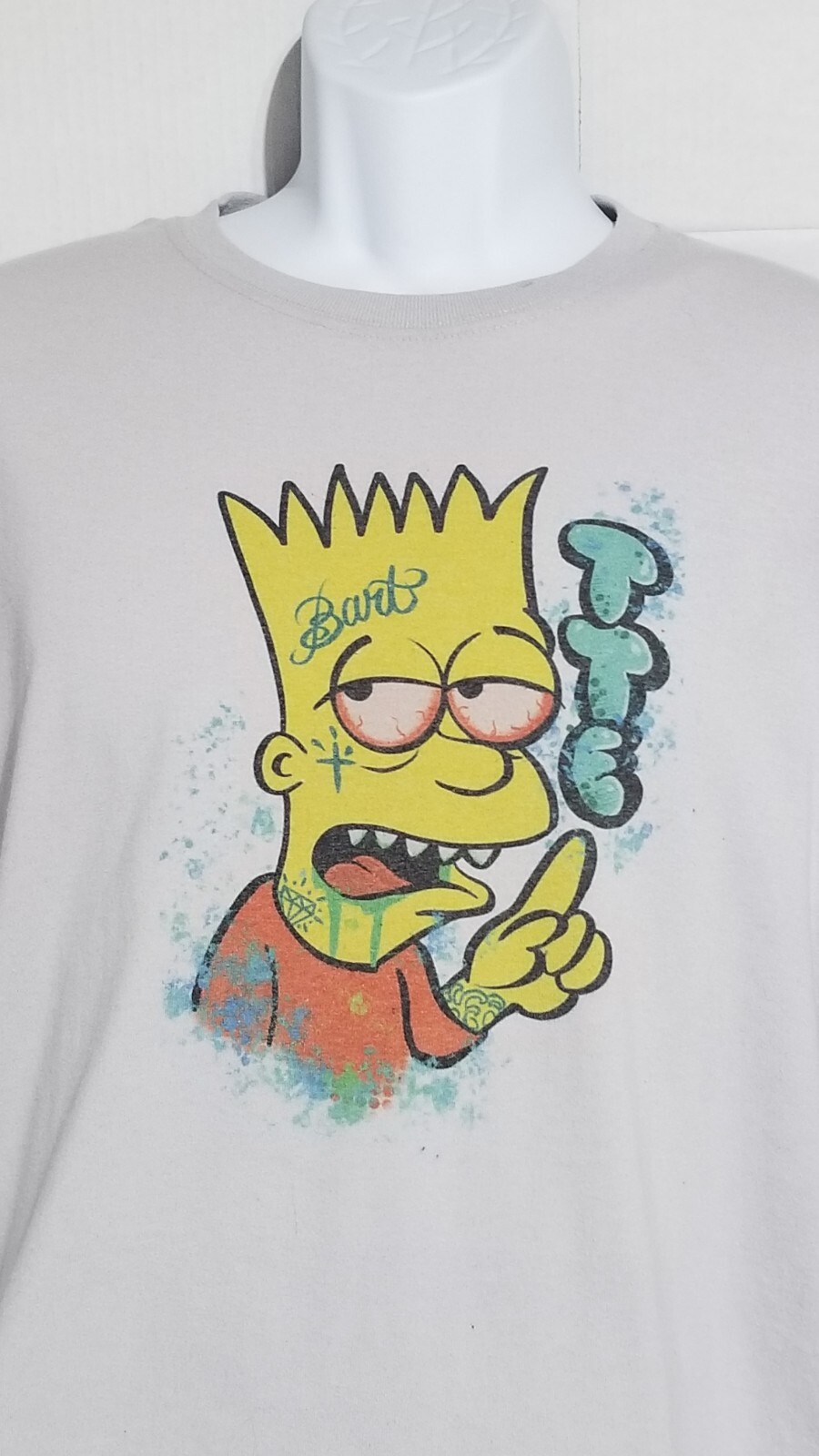 Bart Simpson Custom Air Brush Promo Tattoolies Tattoo… - Gem