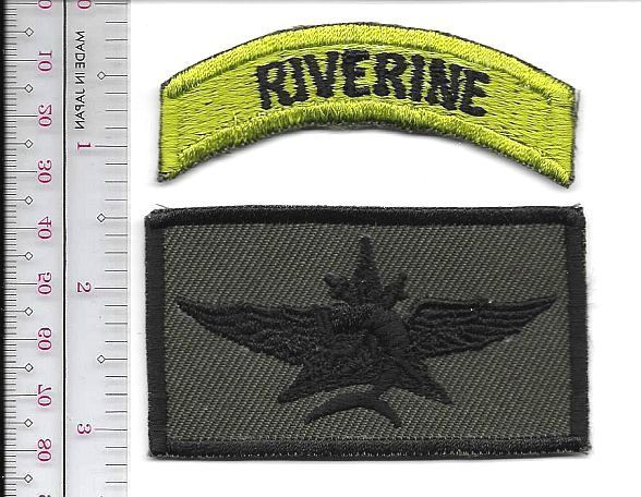 Philippines Navy SEAL Riverine Special Op.Airborne Badge & Tab vel NO ...