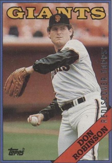 2017 Topps - Rediscover Topps Buybacks Don Robinson #1988-52 Silver for ...