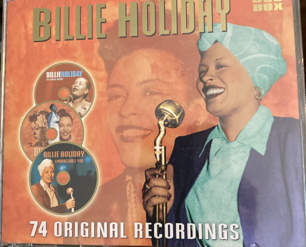 BILLIE HOLIDAY~~~RARE~~~3 CD SET~~74 ORIGINAL RECORDINGS~~~~NEW SEALED ...