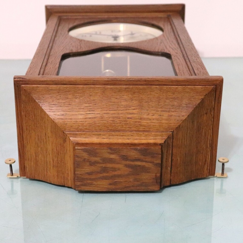 ATO HALLER & BENZING Antique Wall TOP Clock 1920s Electric SUPER RARE ...