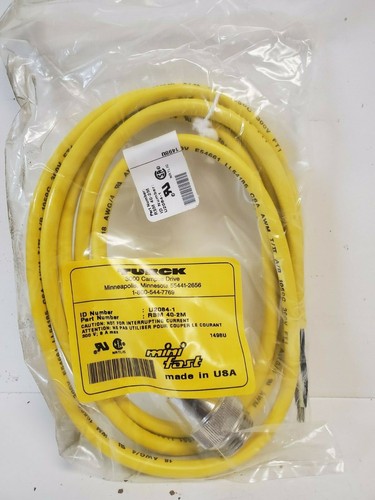 NEW OLD STOCK! TURCK MINI FAST 4-PIN CORD SET U2084-1 RSM 40-2M | eBay