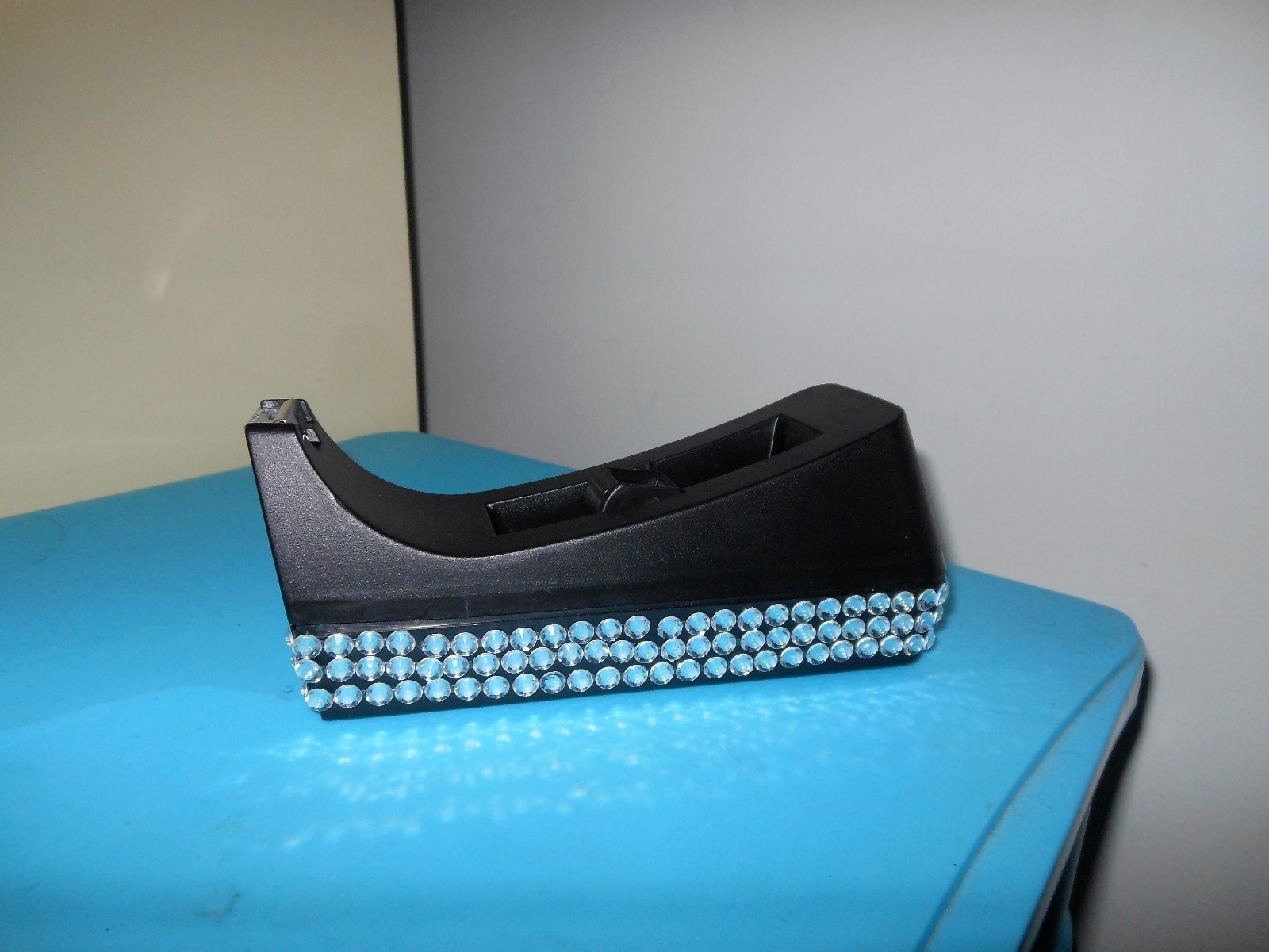 Set of 5 Bling Wire Rhinestone Office Desk Accessories Desk Set New ...