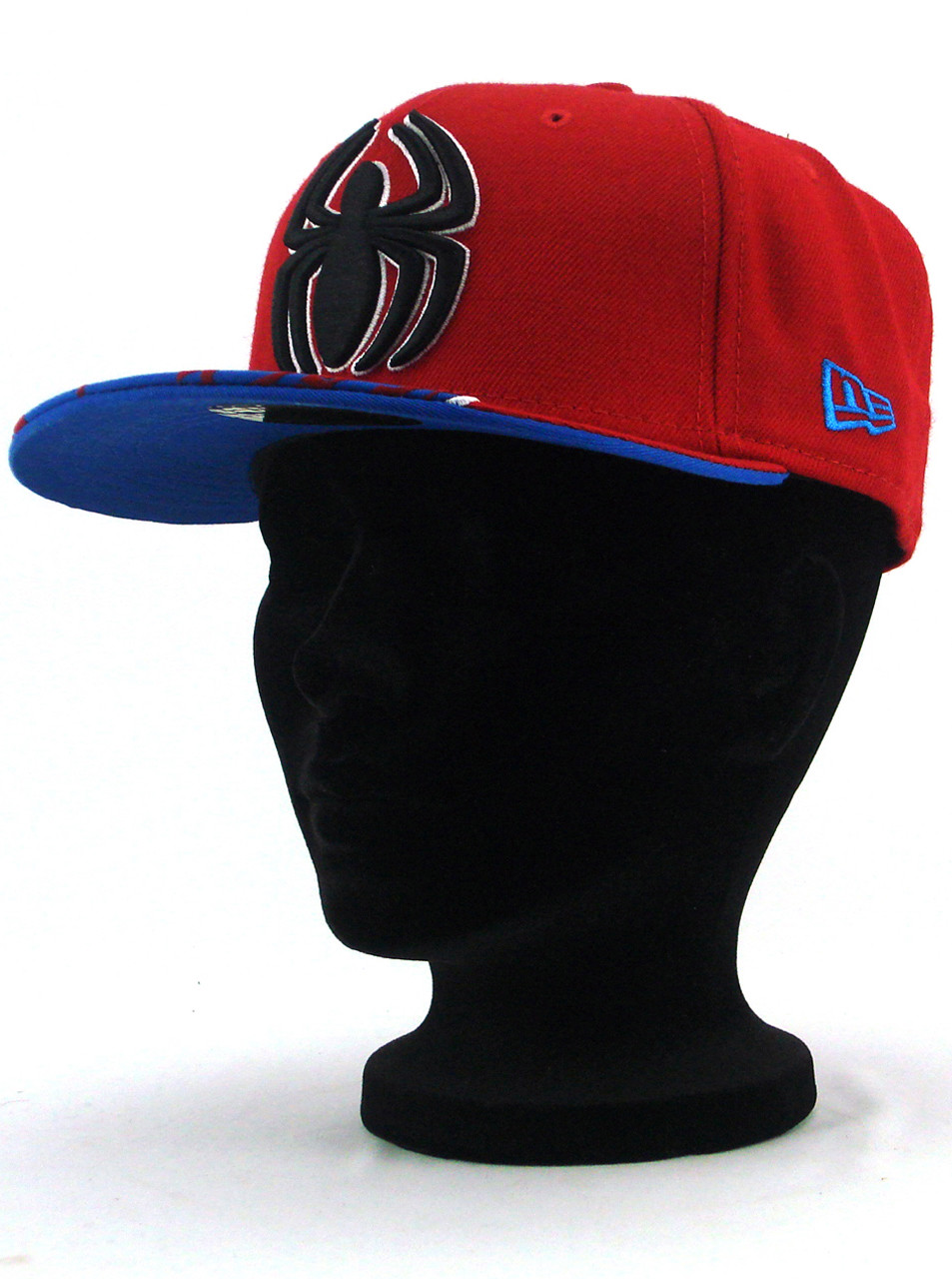 New Era Spider-Man 59fifty Custom Fitted Hat Size 7 1/4 Marvel Comics ...