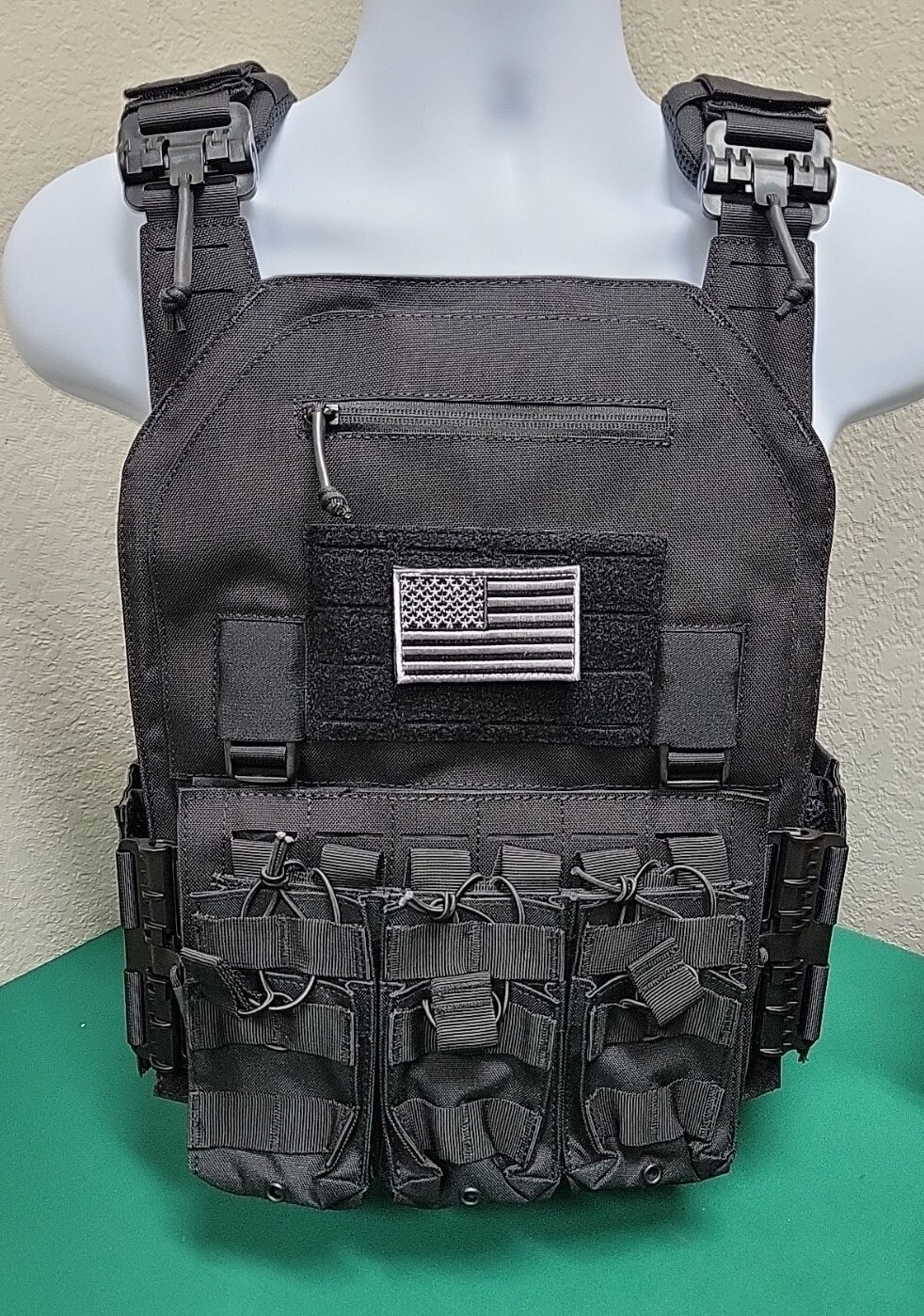 Combat Ready Tactical Vest - OCP / Multicam - S / M - 1050 Denier Nylon ...