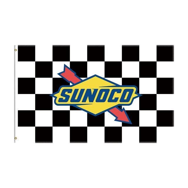 Drapeau à Damier Sunoco Ross Chastain A Doublé En NASCAR Comme Dans