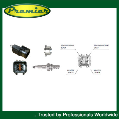 Lambda Oxygen Sensor Premier Fits Hyundai i10 Kia Picanto 1.0 1.2 #3 ...