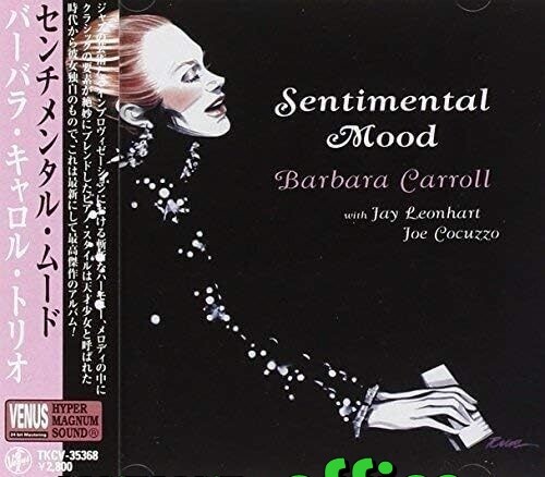 Barbara Carroll Jazz Piano/Vocal NEW CD(SACD) "Sentimental Mood" Paper ...