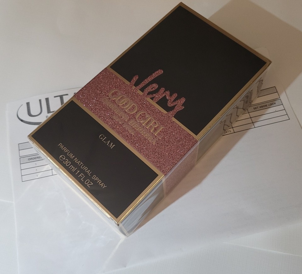 New Sealed Box Carolina Herrera Very Good Girl GLAM Cherry perfume 1oz ...