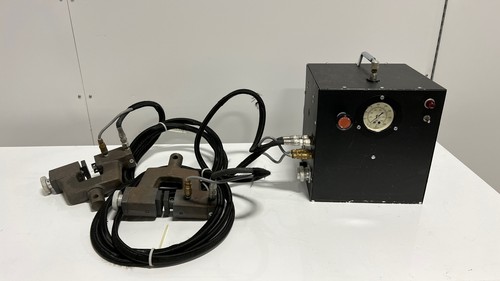 Instron Side Action Hydraulic Grips with Pump | eBay