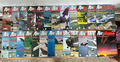Lot of 26 Issues of Orbis Airplane Aviation Encyclopedia Aircraft ...
