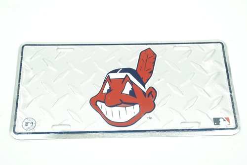 Cleveland Indians MLB Baseball Diamond Aluminum License Plate Sign Tag ...
