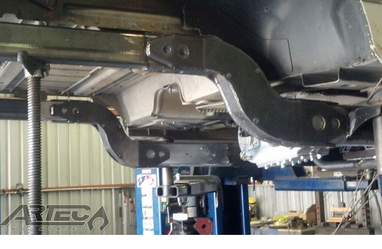 1987-2006 Jeep Wrangler TJ LJ YJ ARTEC Back Half Frame Kit Raw FK0002 ...