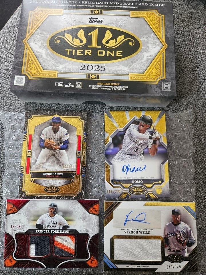 Topps Tier One 2025 Box | eBay