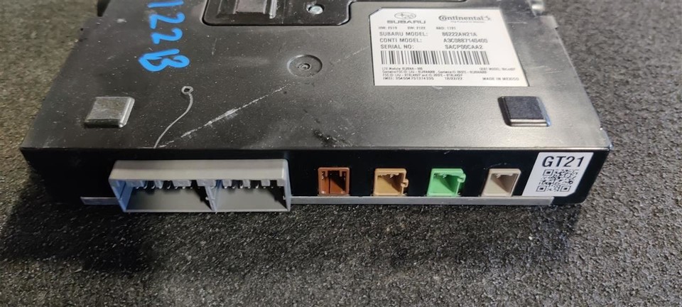 CHASIS CONTROL MODULE 86222AN21A 2023-2024 SUBARU LEGACY | eBay
