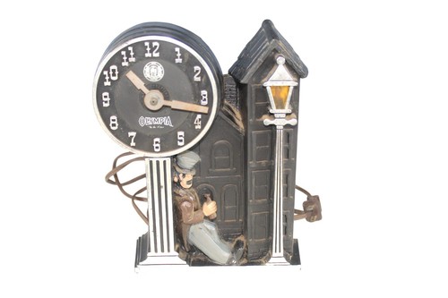 Vintage Olympia Beer Advertising Mastercrafters Novelty Drunk Clock | eBay