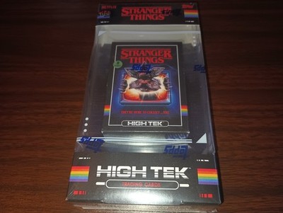 2025 Topps High Tek Netflix Stranger Things Sealed Hobby Box 1 Pack 8 ...