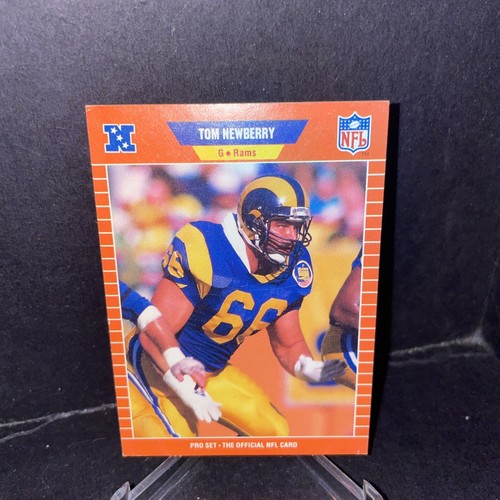 1989 Pro Set #205 TOM NEWBERRY RC Los Angeles Rams | eBay