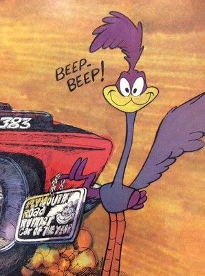 1969 Plymouth Road Runner Ad Rare 12x24" printed POSTER - Great Garage ...