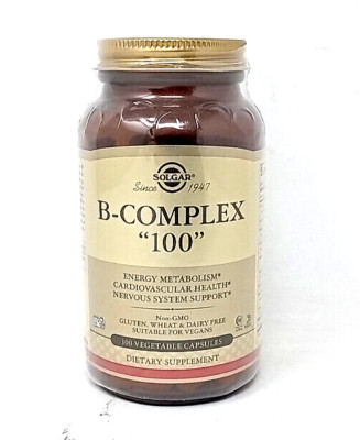 B-Complex Vegetable Capsules - 100 Count - EXP: 11/25 | eBay