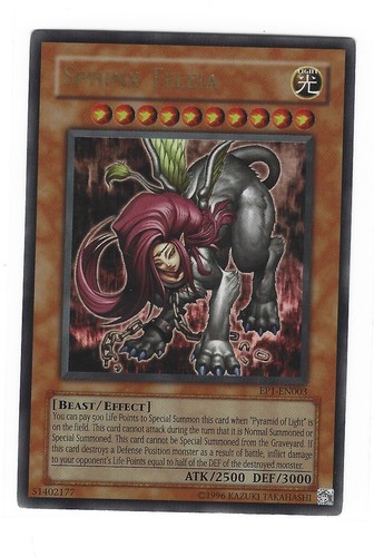 Yu-Gi-Oh Holo Sphinx Teleia EP1-EN003 | eBay
