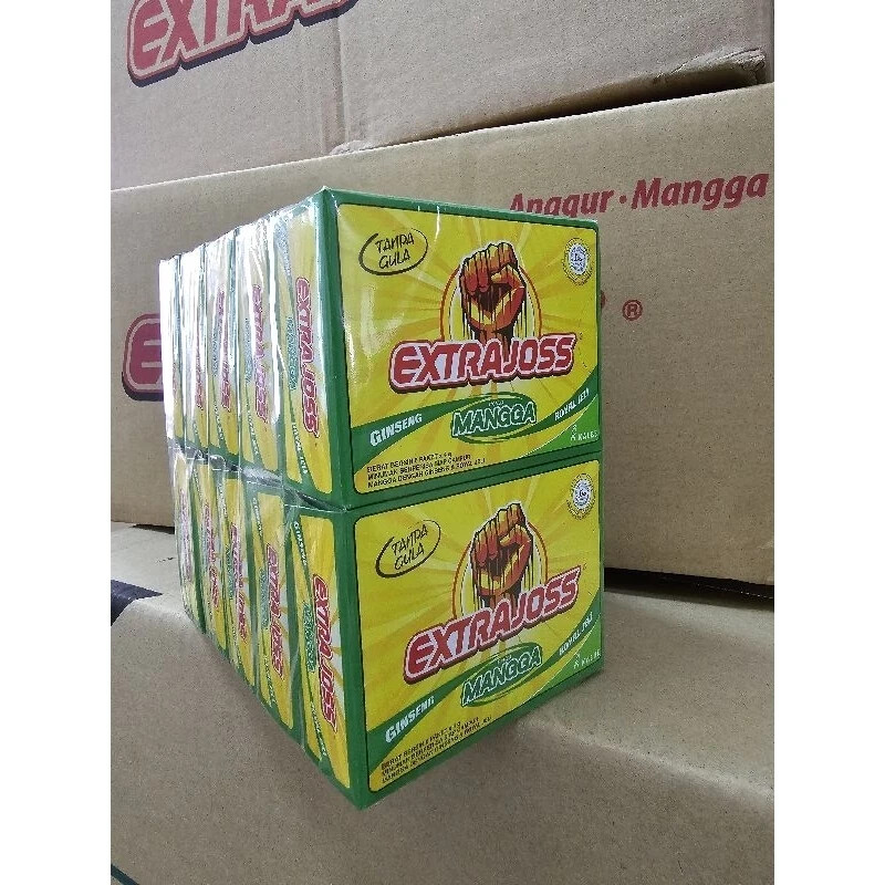 60 or 120 Sachet Extra Joss Energy Boost Drink Powder Manga Flavor Free ...