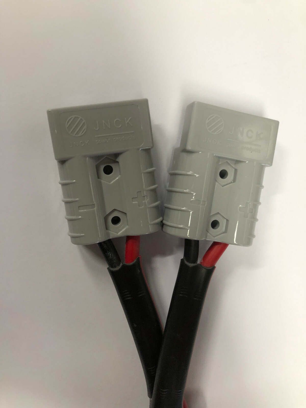 ANDERSON STYLE PLUG DOUBLE ADAPTER EXTENSION 50 AMP Y 59 AMP CABLE LEAD ...