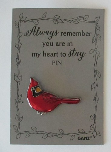 P2 Always remember you are in my heart ALWAYS IN MY HEART Cardinal Pin ...