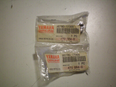YAMAHA QUANTITY TWO OF #95780-12300 FLANGE NUTS, FREE FREIGHT | eBay