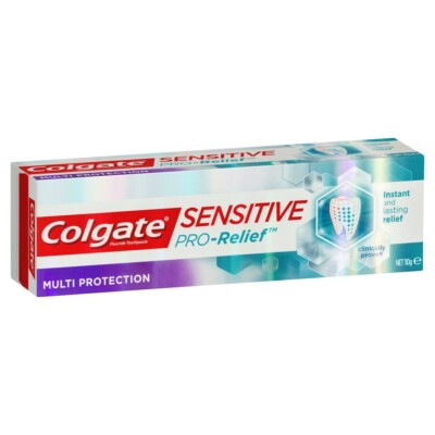 3x, 12x or 24x Colgate Sensitive Pro Relief 110g Toothpaste Tubes. From ...