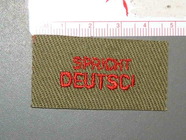 Boy Scout Khaki German interpreter strip 3028Q | eBay