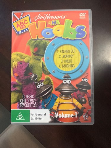 JIN HENSON'S THE HOOBS VOLUME 1 RARE DELETED DVD Region 4 Rare | eBay