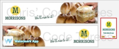 Code 3 Adhesive Vinyl Trailer Decal - Morrison’s livery - 1/50 1/76 1/ ...